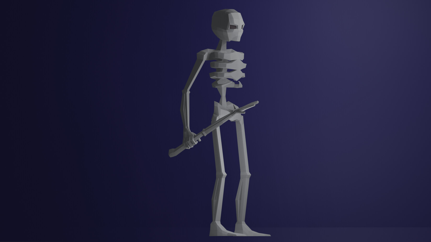 ArtStation - Low Poly Skeletons | Game Assets