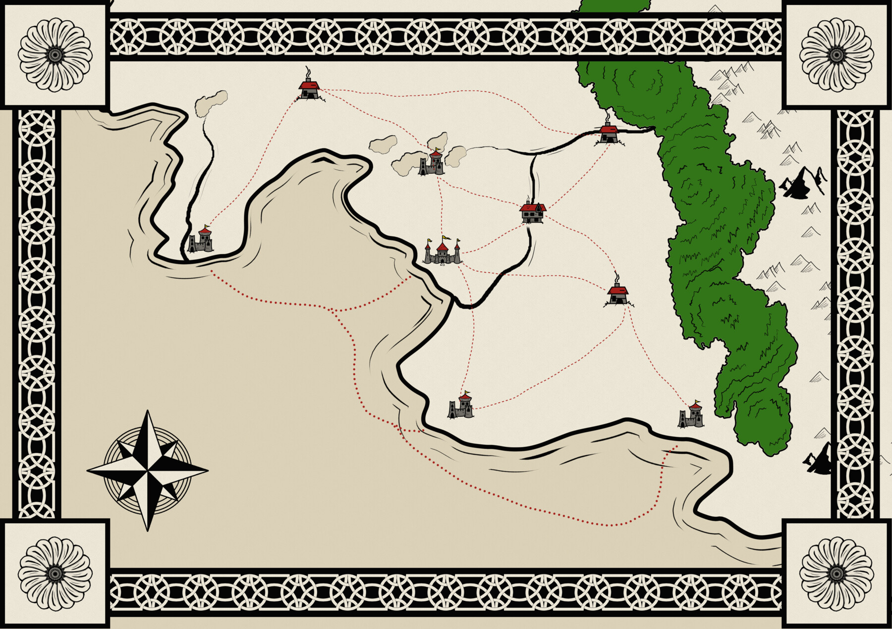 ArtStation - Basic Cartography Brushes, CSP | Brushes