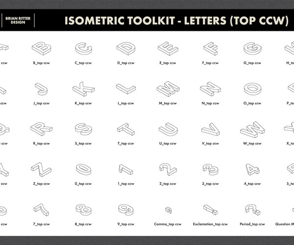 ArtStation - Isometric Toolkit for Procreate | Brushes