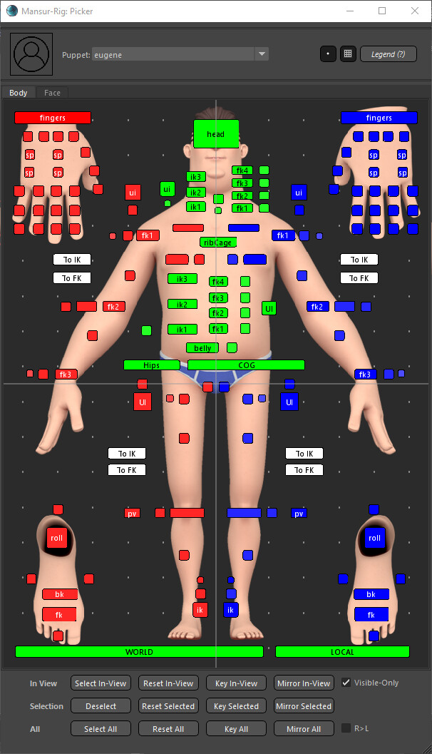 ArtStation - Eugene - Free Rig! | Resources