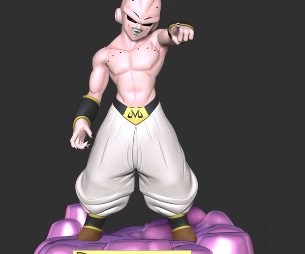 ArtStation - Kid Buu - Dragon Ball Fanart | Resources