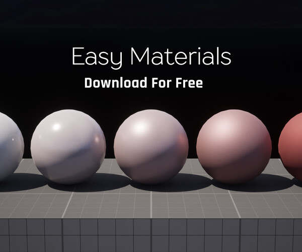Artstation Easy Materials Unreal Engine Materials Solutions Resources