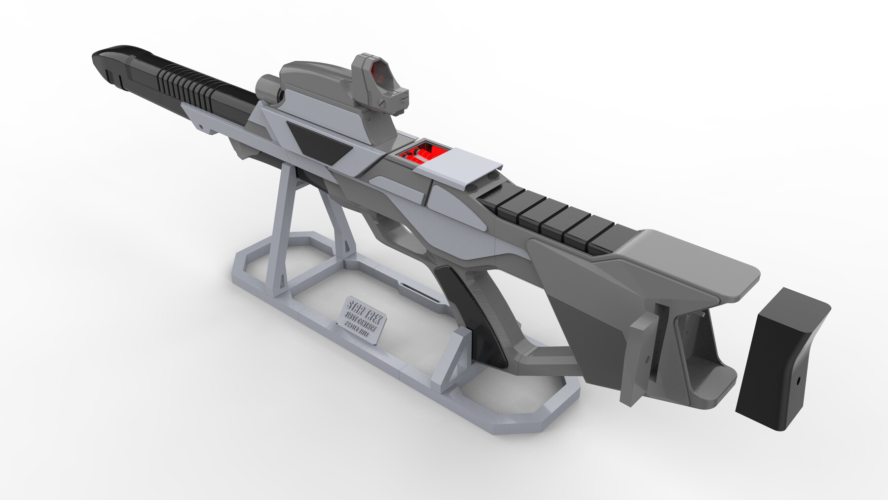ArtStation - TYPE 3 NEMESIS PHASER RIFLE - STAR TREK - PRINTABLE 3D ...