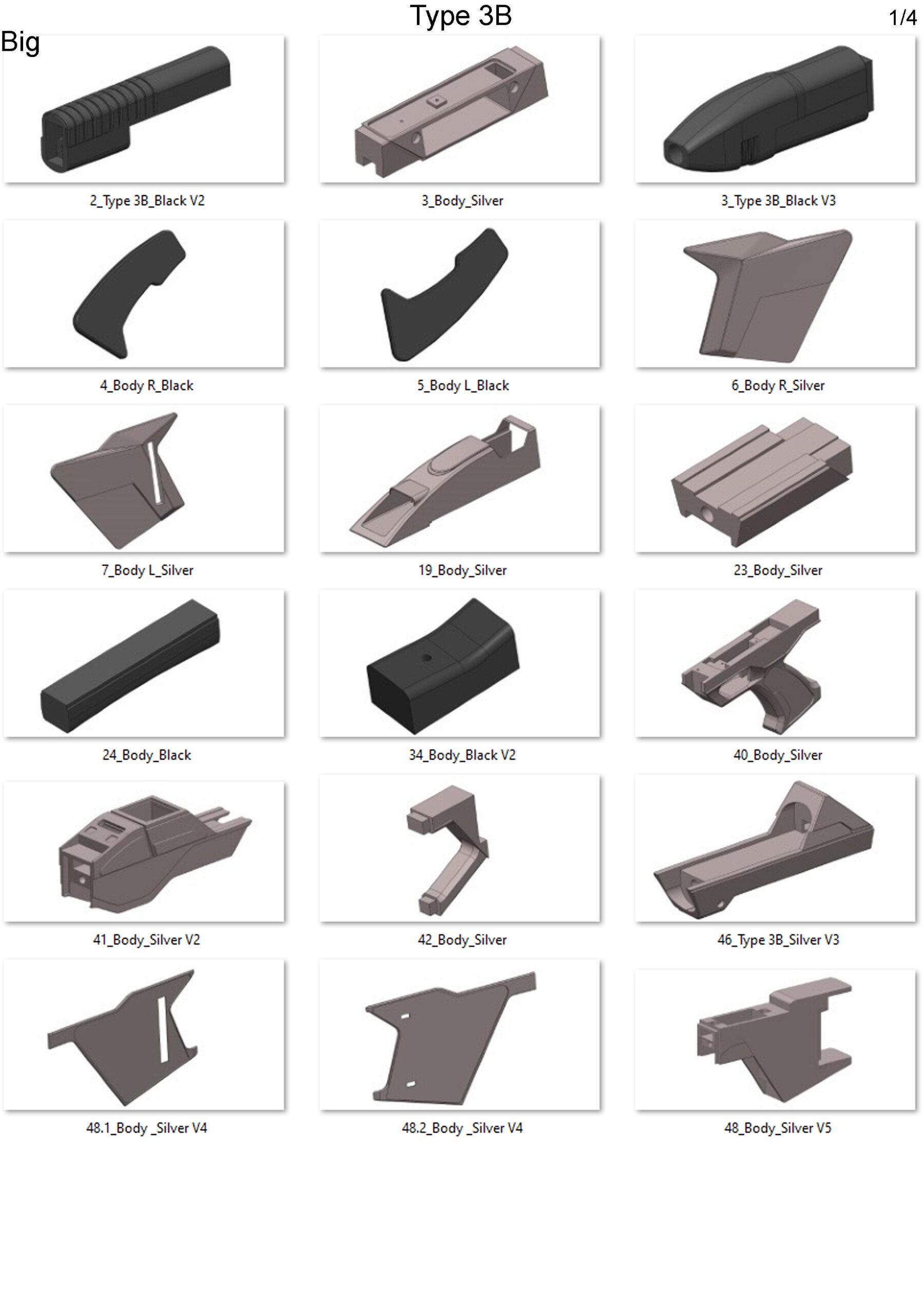 ArtStation - TYPE 3B PHASER RIFLE - STAR TREK - PRINTABLE 3D MODEL - STL FILES | Resources