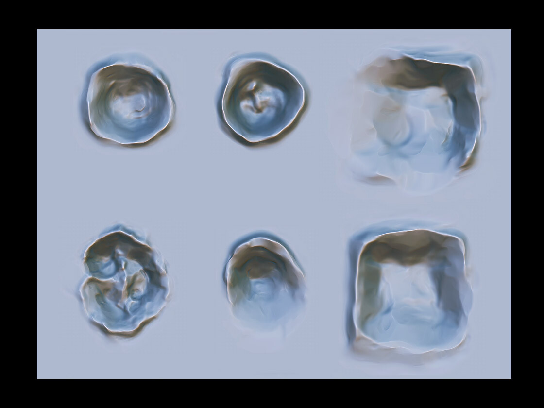 ArtStation - Metal Surfaces & Damages Pack for Zbrush | Brushes