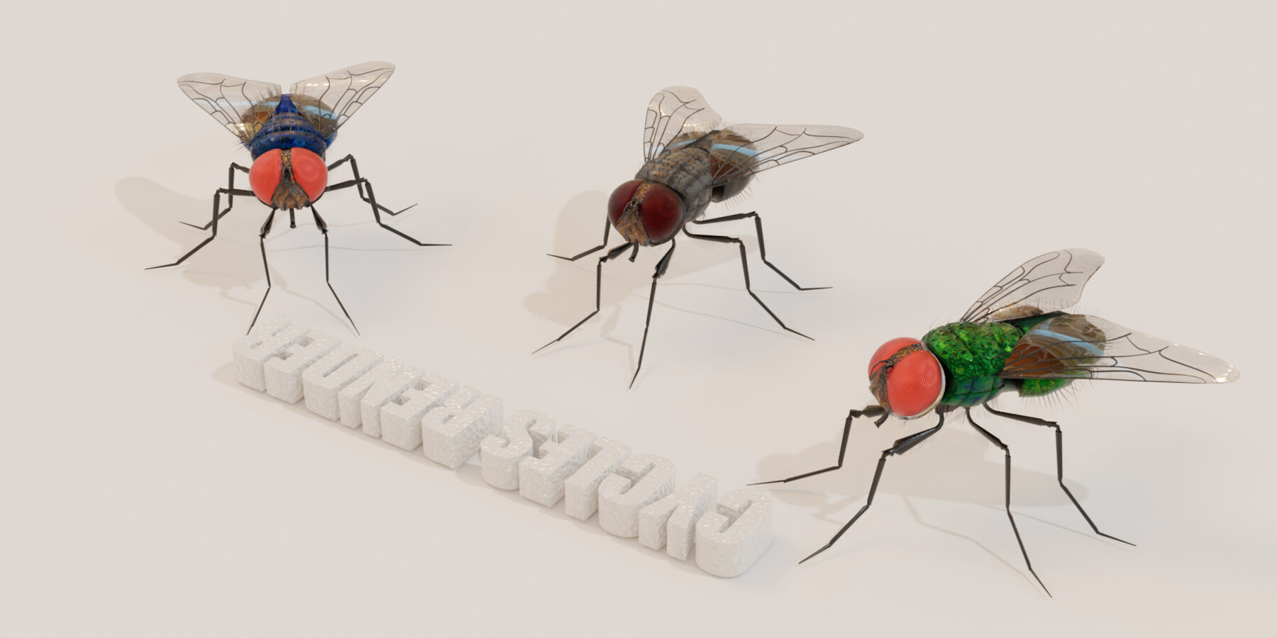 ArtStation - Flies for blender! | Resources