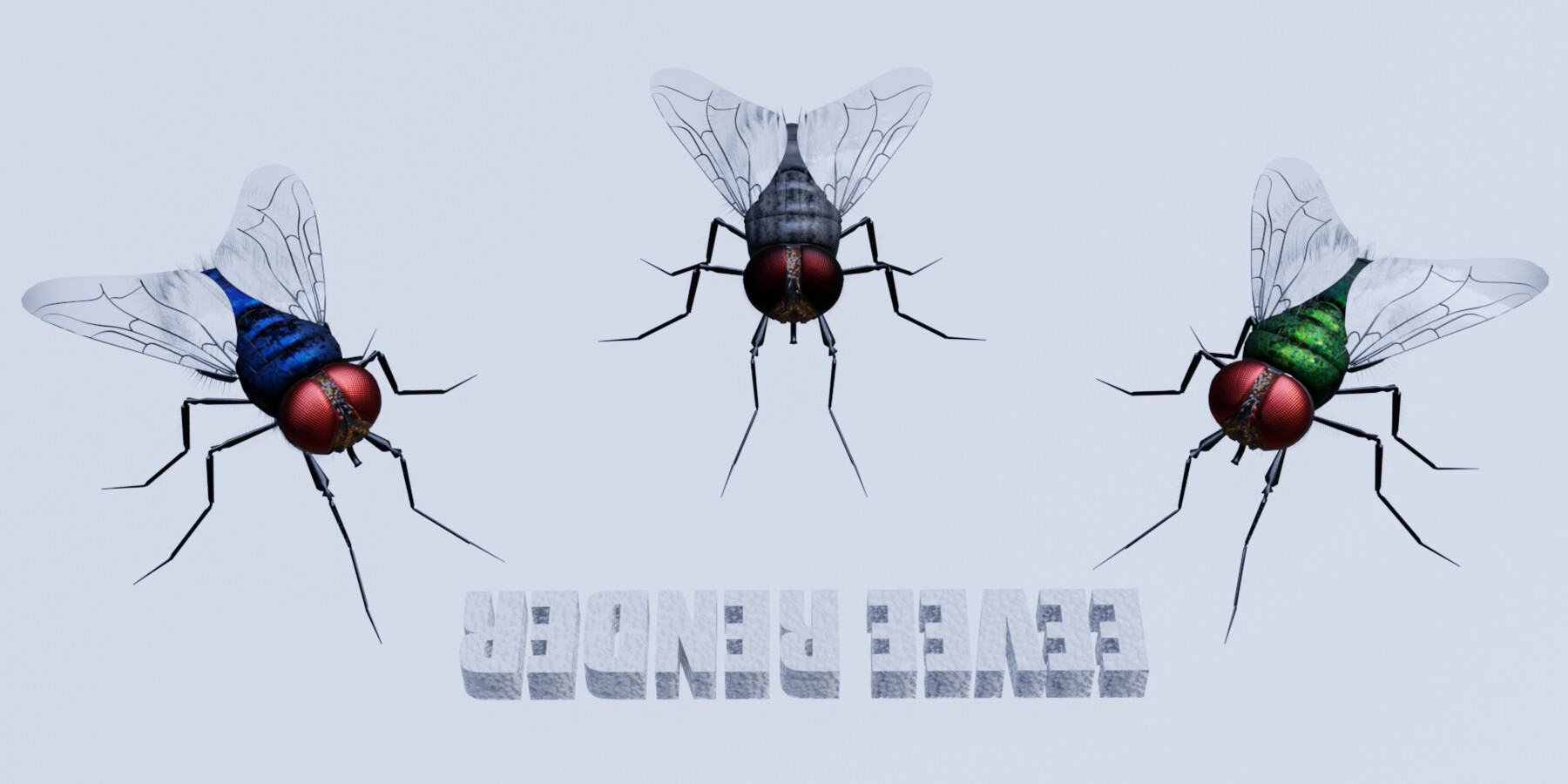 ArtStation - Flies for blender! | Resources