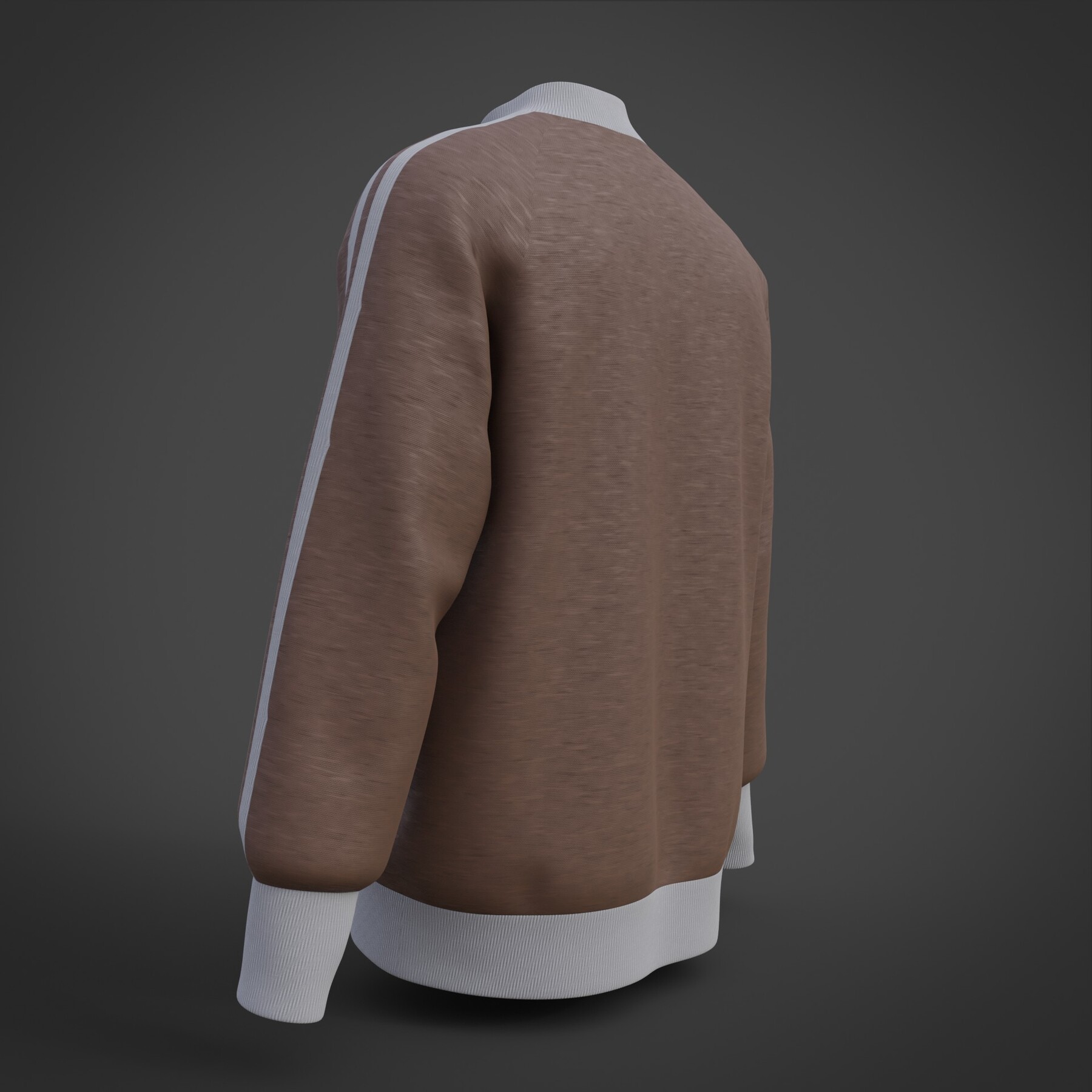 ArtStation - Male Tracksuit sweatshirt - Sports Jacket 3D Model | Resources
