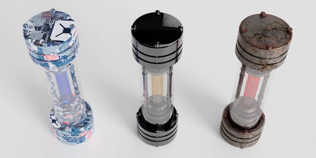 ArtStation - scientific capsule Low-poly 3D model | Game Assets