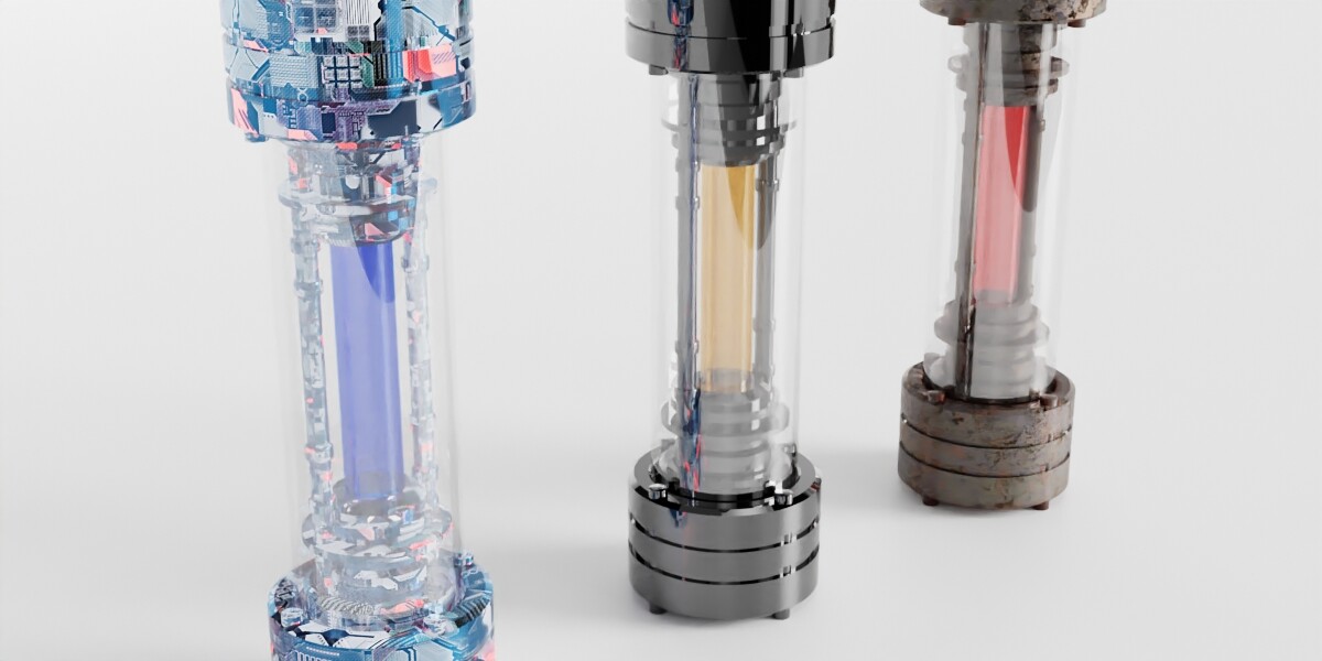 ArtStation - scientific capsule Low-poly 3D model | Game Assets