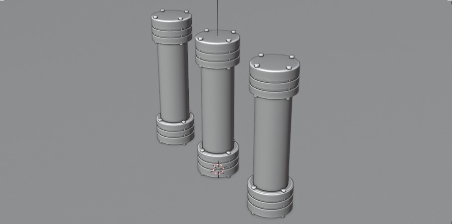 ArtStation - scientific capsule Low-poly 3D model | Game Assets