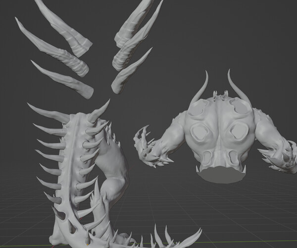 ArtStation - BOSSposes- DIABLO 3DPrint Ready (8pieces) | Resources