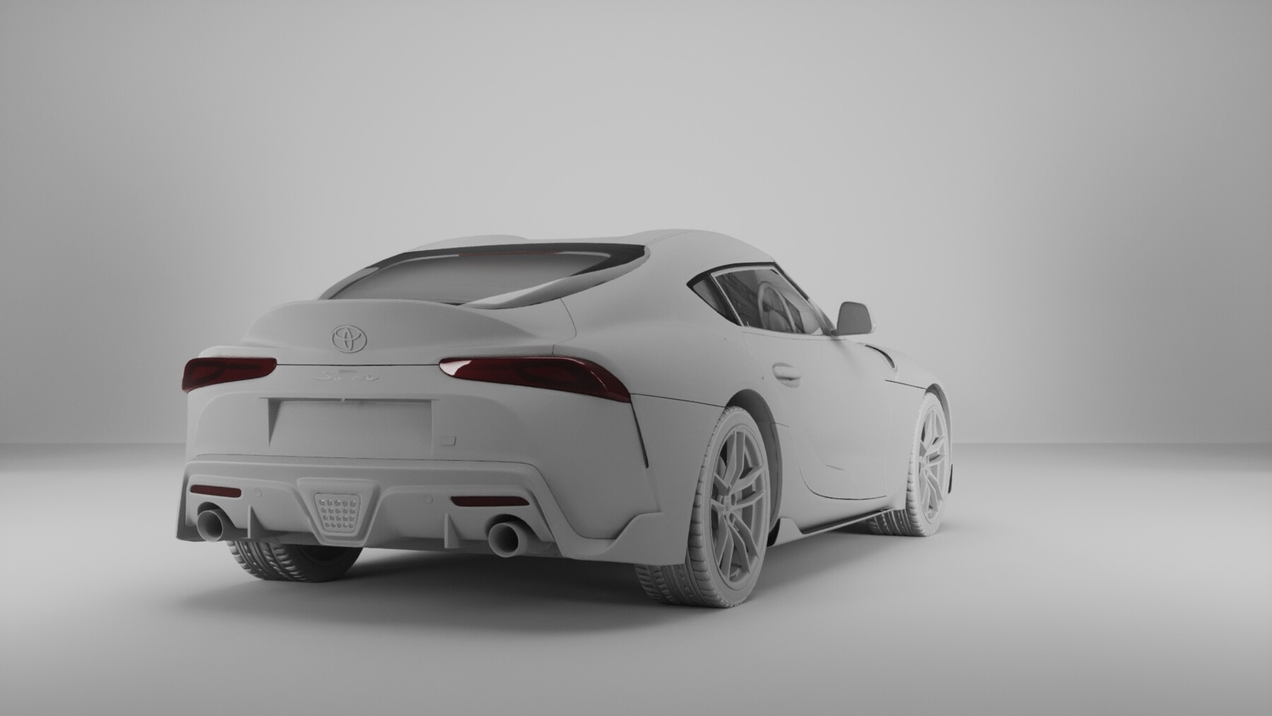 ArtStation - 2019 TOYOTA SUPRA GR A90 | Resources