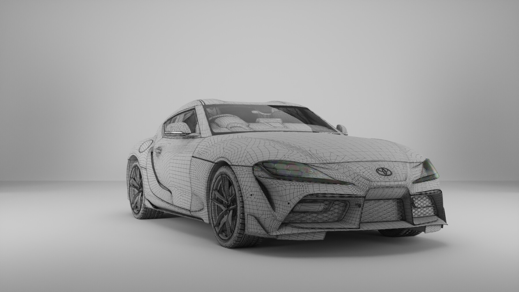 ArtStation - 2019 TOYOTA SUPRA GR A90 | Resources
