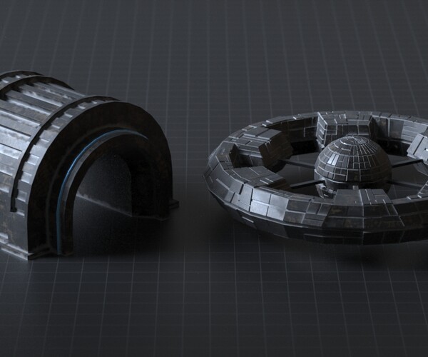 ArtStation - Sci-fi Pack - Base Mesh | Resources