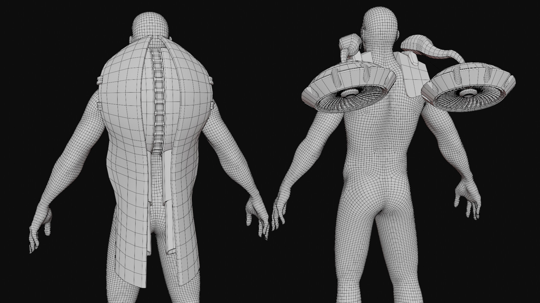 ArtStation - 20 Jetpack & Booster Base Mesh Collection - Vol. 02 ...