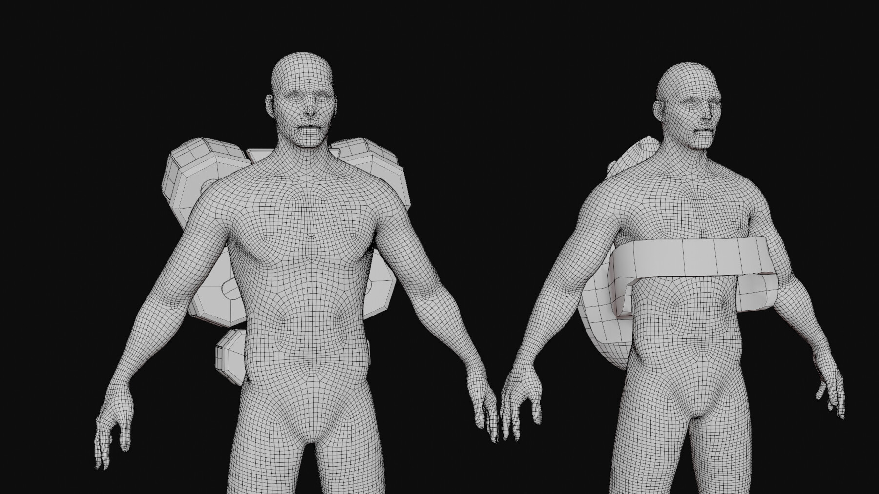 ArtStation - 20 Jetpack & Booster Base Mesh Collection - Vol. 02 | Resources