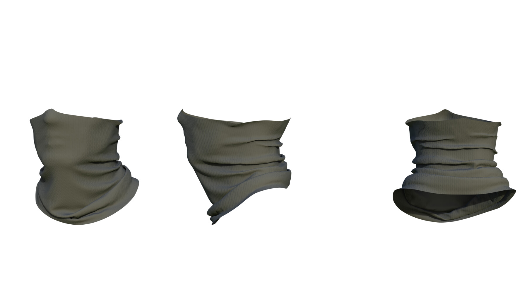 ArtStation - Face Mask Low Poly With UV Vol.1 | Game Assets