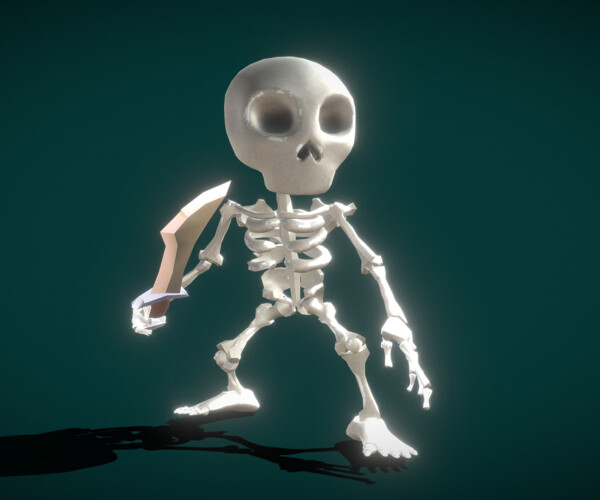 ArtStation - Skeleton Soldier | Game Assets