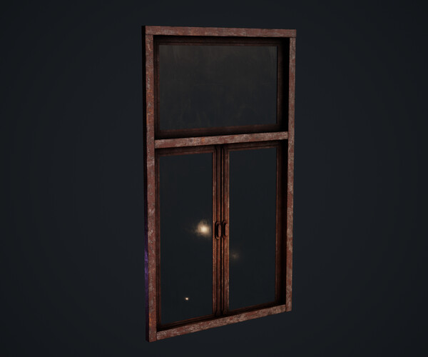 ArtStation - Old Wood Window | Game Assets