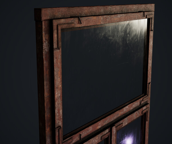 ArtStation - Old Wood Window | Game Assets