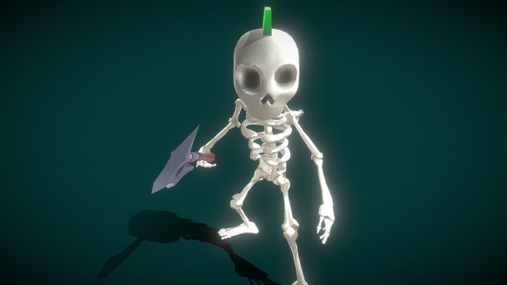 ArtStation - Skeleton Soldier | Game Assets