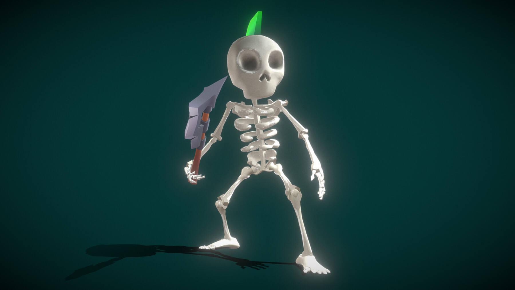 ArtStation - Skeleton Soldier | Game Assets