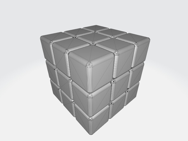 ArtStation - Animated Rubik's cube | Resources