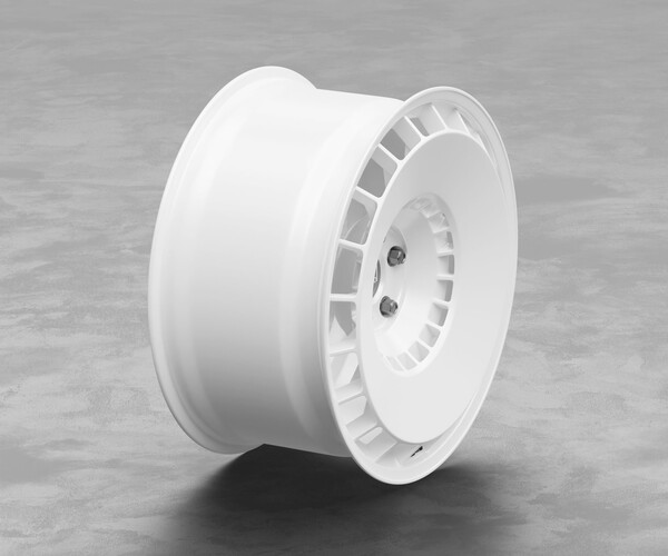 ArtStation - AERO Rally Turbofan Rim/Wheel 3D Model | Resources