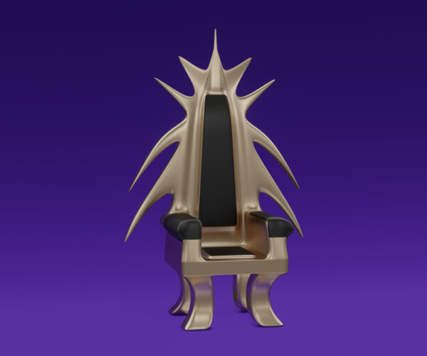 ArtStation - Golden Throne | Game Assets