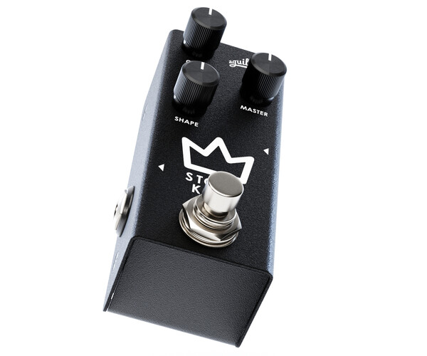 ArtStation - Aguilar Storm King Bass Distortion Fuzz Pedal | Resources