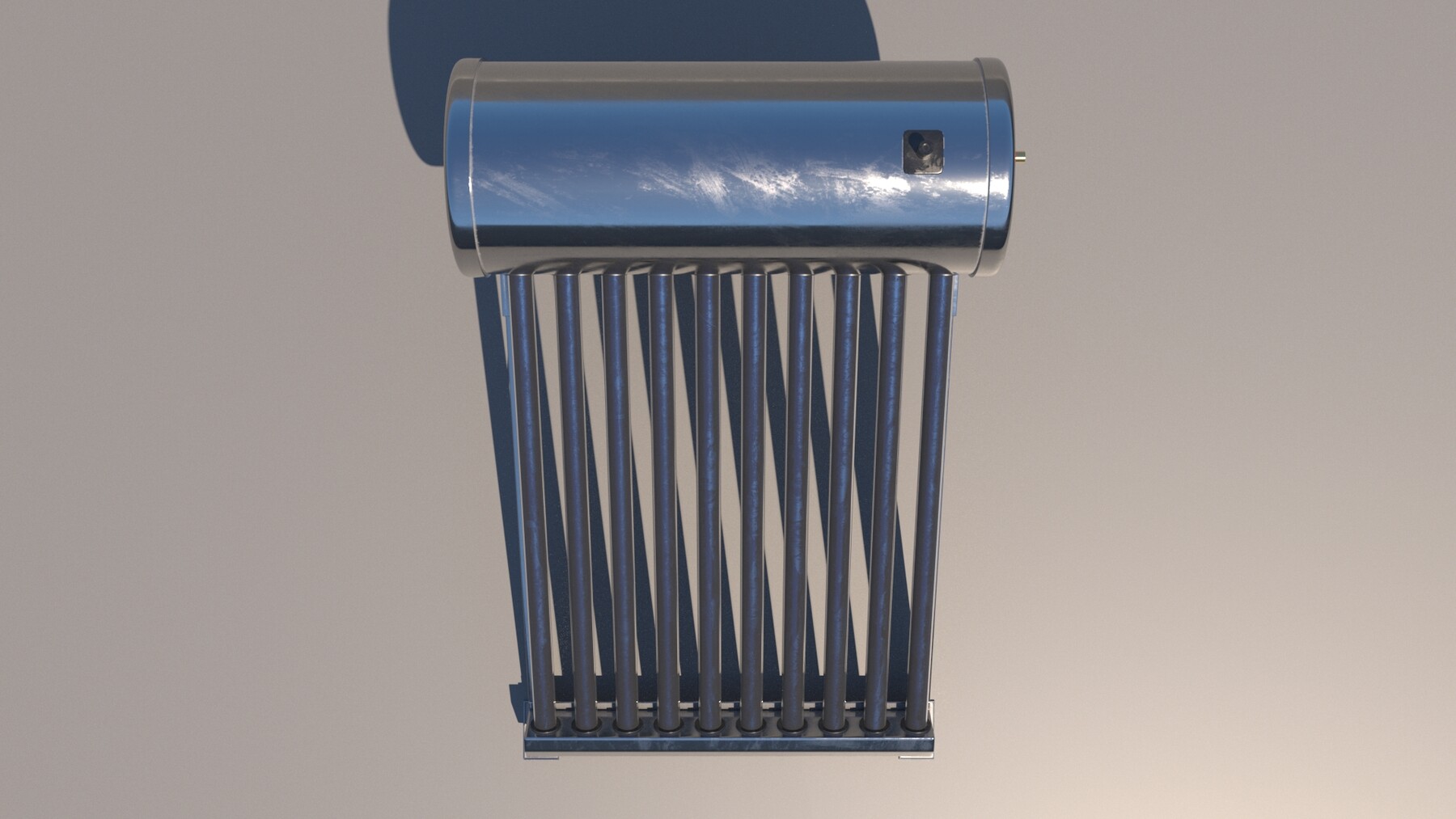 ArtStation - SOLAR WATER HEATER 3D model | Game Assets