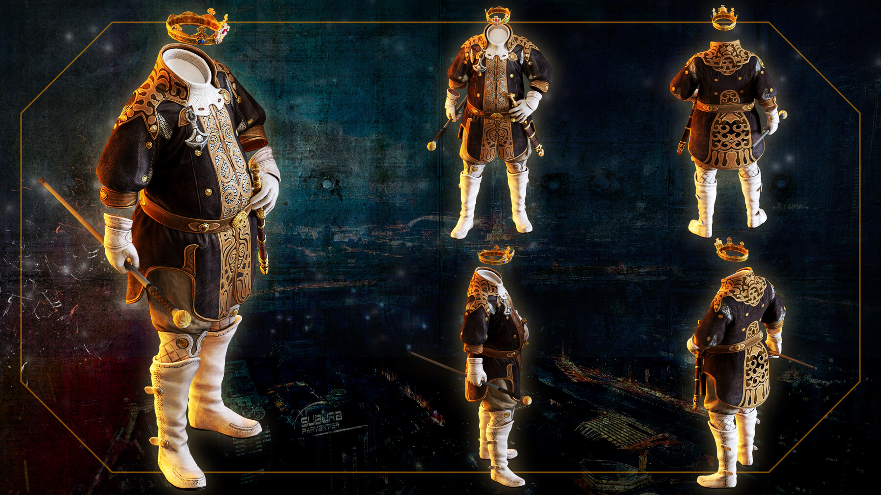 ArtStation - 10 Character Sets_ 3d model | Resources