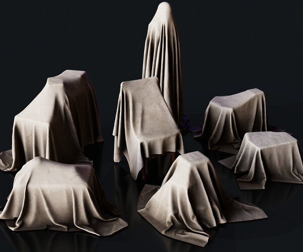 ArtStation - Cloth | Game Assets