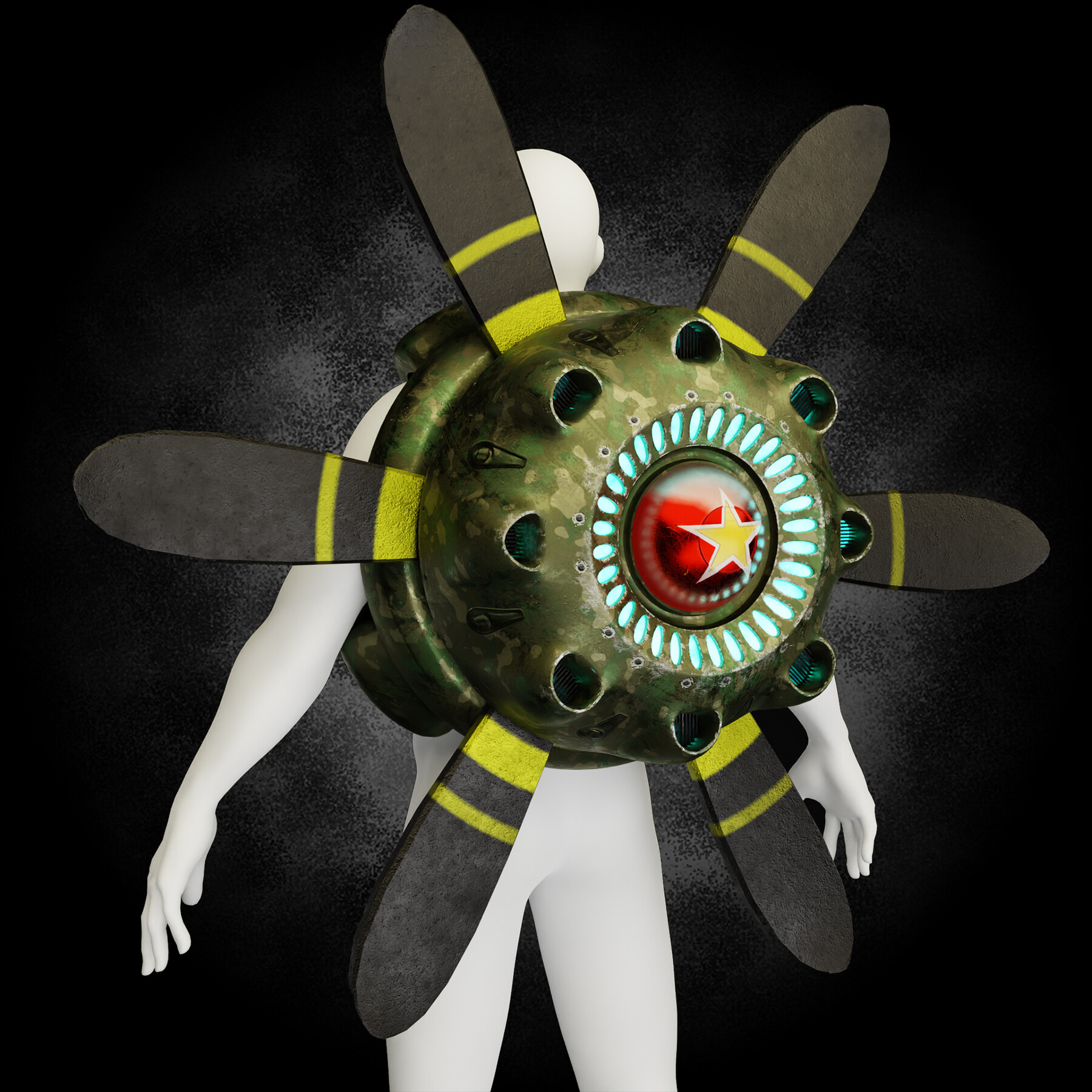 ArtStation - 20 Jetpack & Booster Base Mesh Collection - Vol. 02 ...