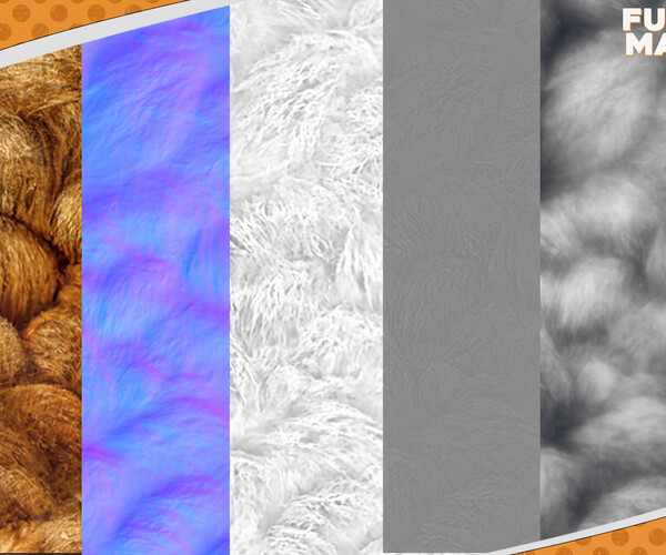 ArtStation - Fur And Hair Materials For Blender (Cycles, Eevee) | Resources