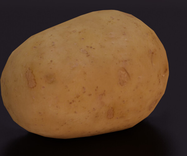 ArtStation - POTATO LOW POLY GAME READY | Game Assets