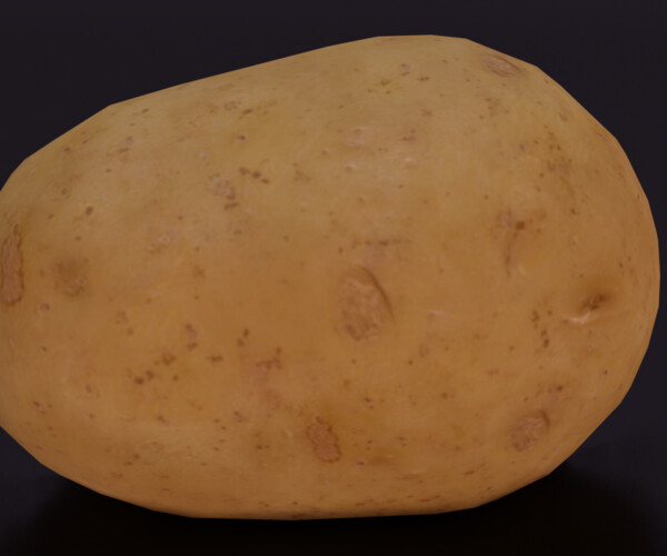 ArtStation - POTATO LOW POLY GAME READY | Game Assets