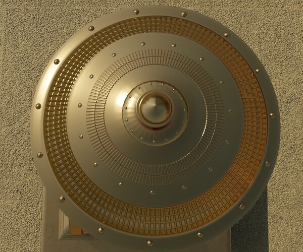 ArtStation - Highly Detailed Golden Chair 3D Model | Resources
