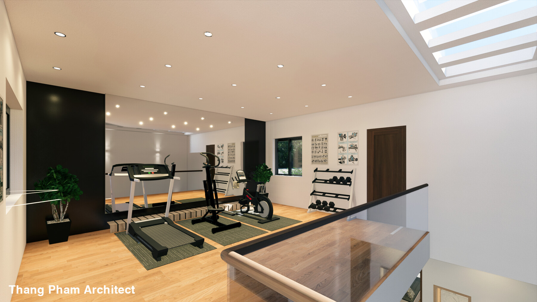 ArtStation - 6x15 sqm House Design 3D Full Sketchup, 2D Architecture ...