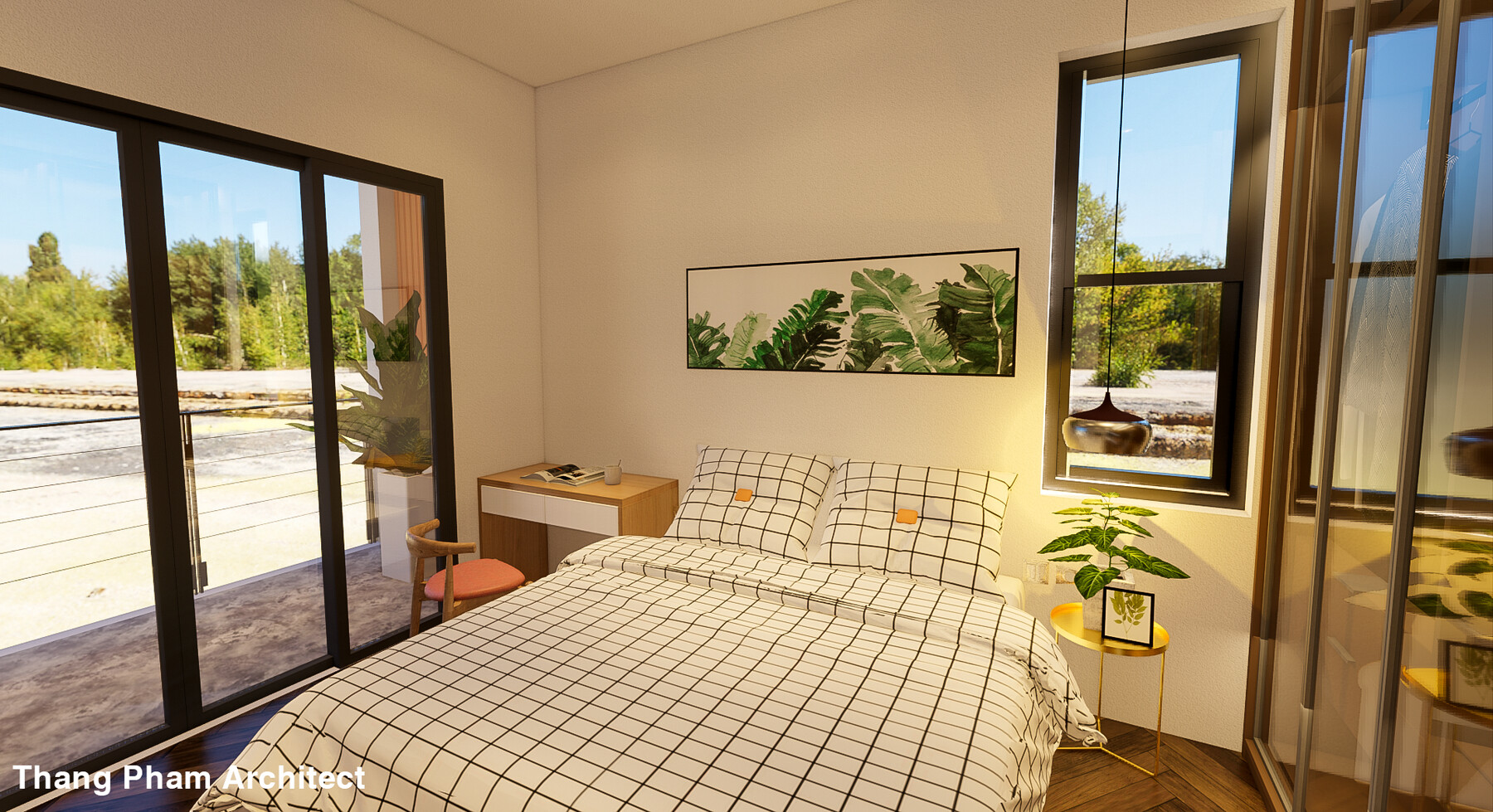 ArtStation - 6x15 sqm House Design 3D Full Sketchup, 2D Architecture ...