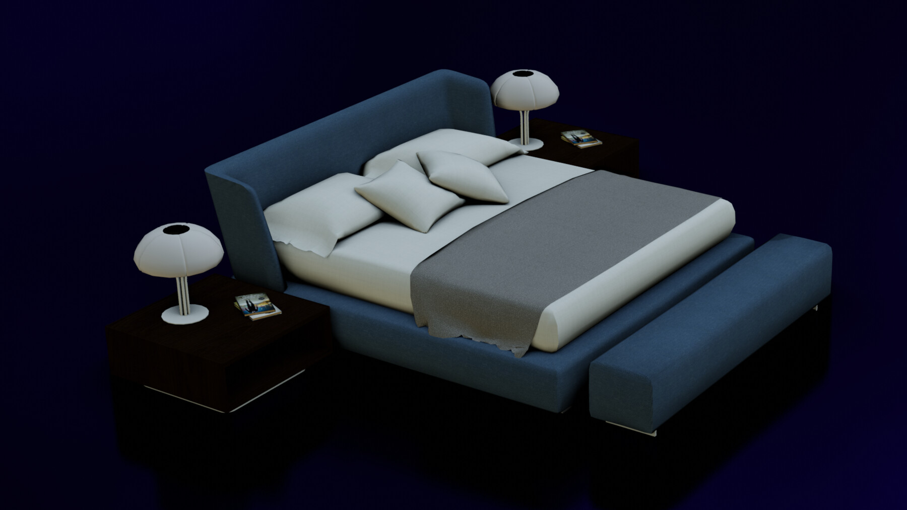 ArtStation - BED LOW POLY GAME READY | Game Assets