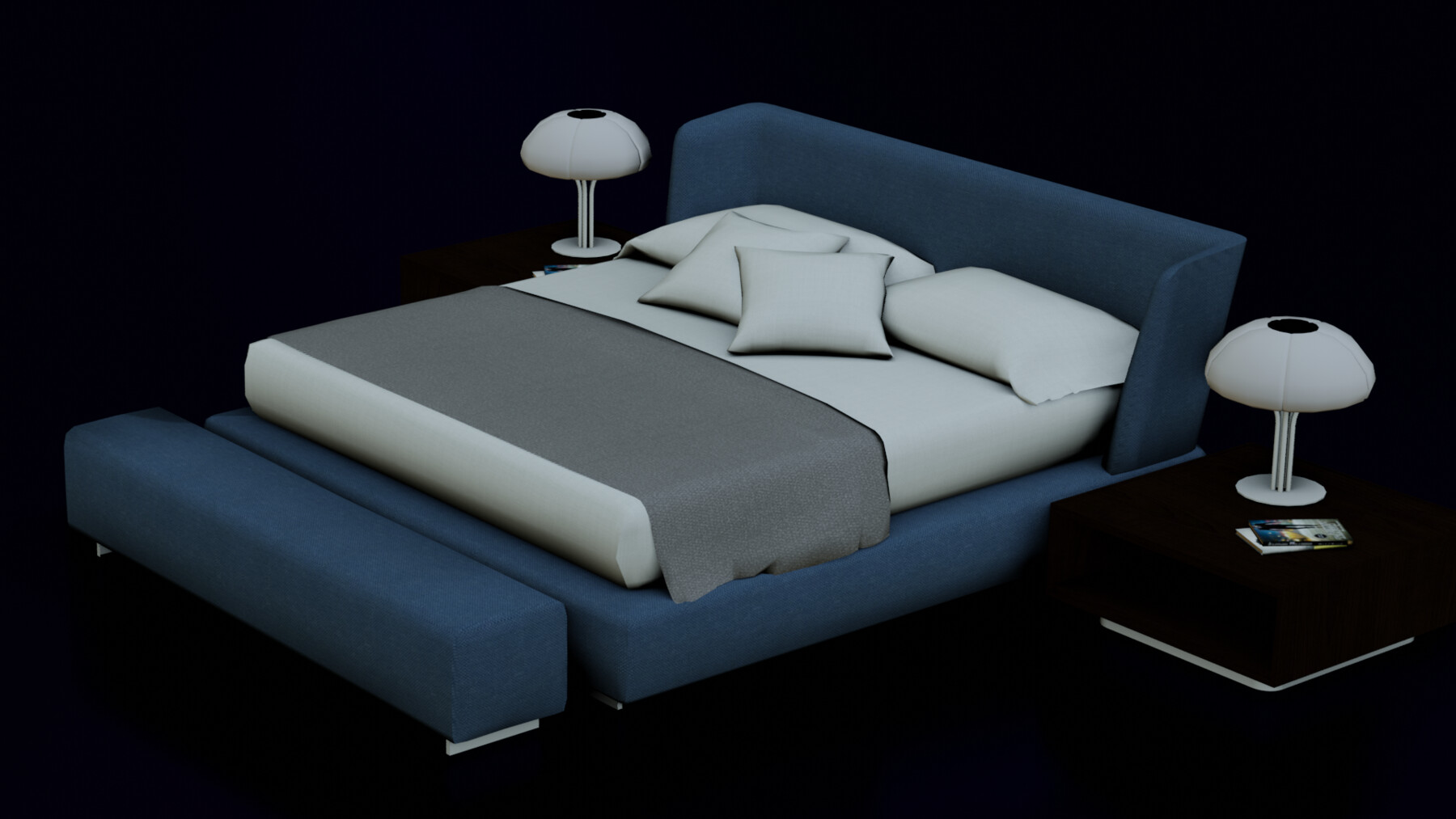 ArtStation - BED LOW POLY GAME READY | Game Assets