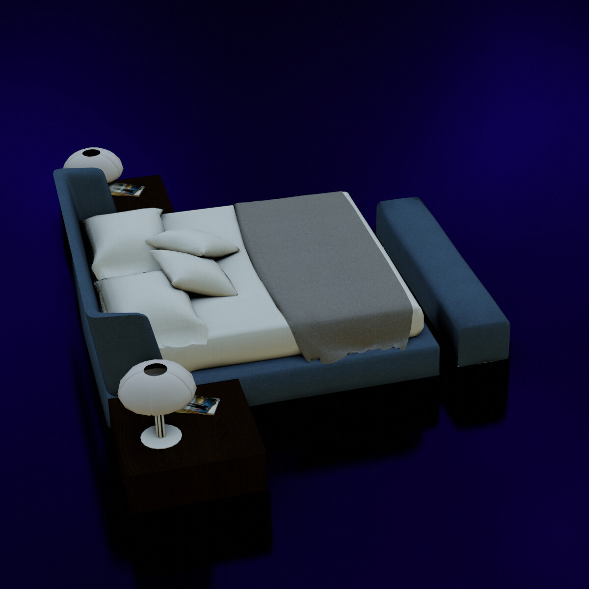 ArtStation - BED LOW POLY GAME READY | Game Assets