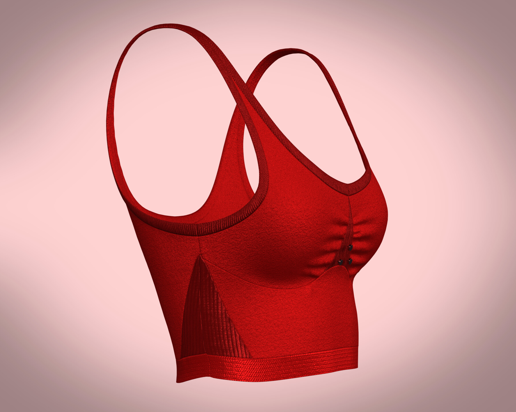 ArtStation - Girls Sports Bra-Tank Tops | Resources