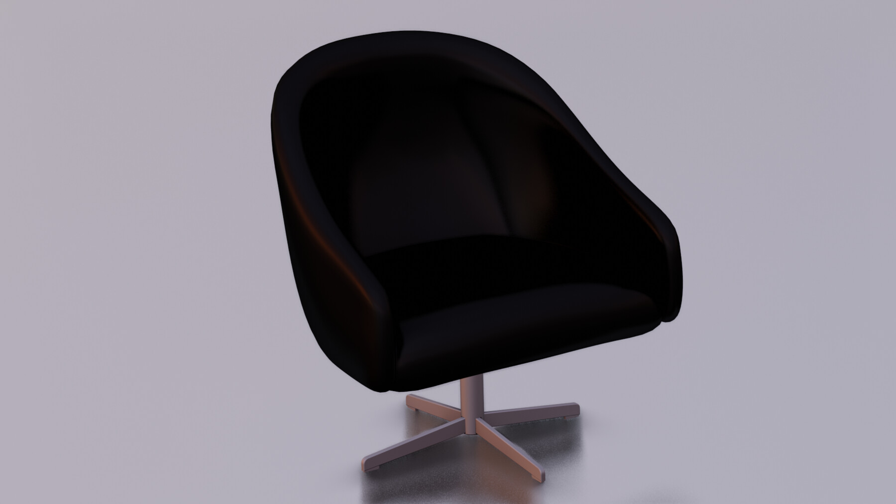 ArtStation - BLACK CHAIR LOW POLY GAME READY | Game Assets