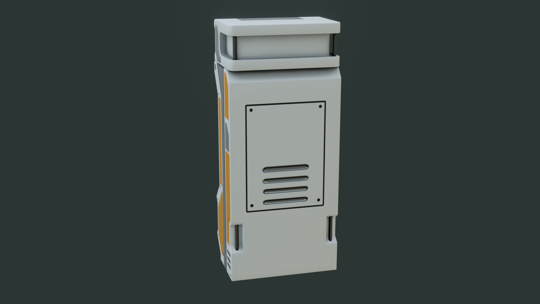 ArtStation - Sci-Fi Computer - Low Poly - Game Ready - PBR | Game Assets