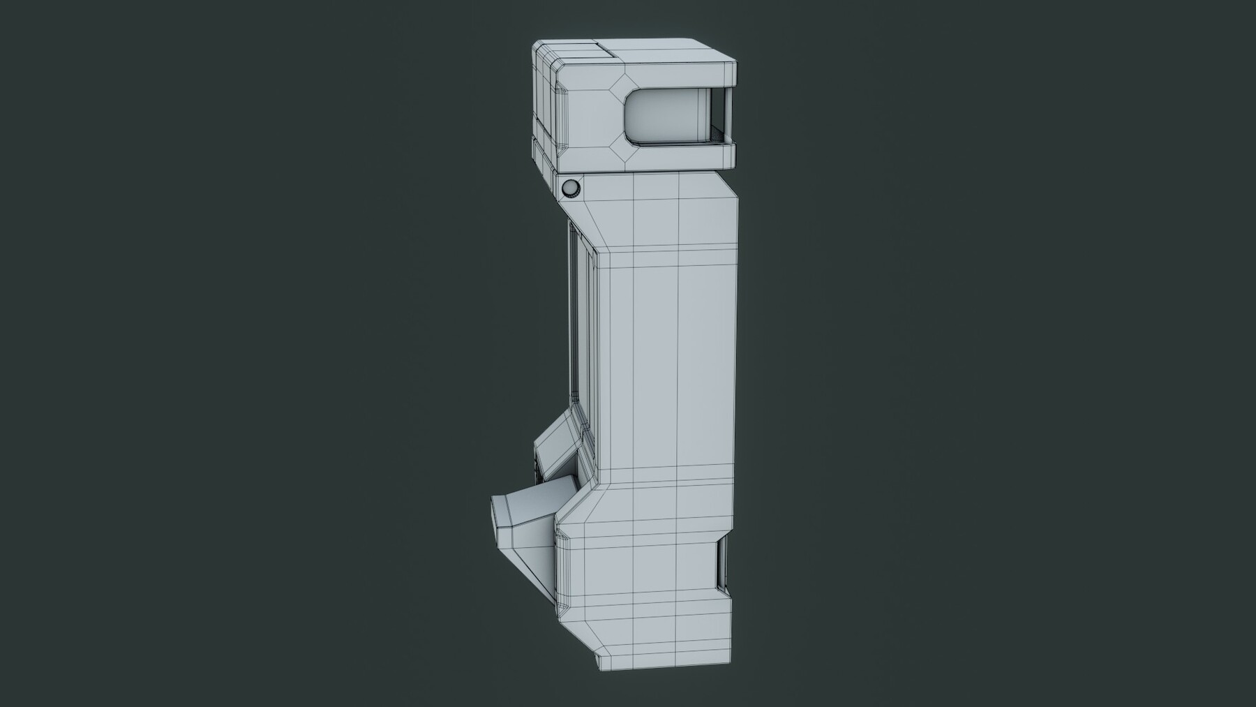 ArtStation - Sci-Fi Computer - Low Poly - Game Ready - PBR | Game Assets