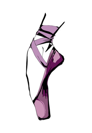 ArtStation - Ballet shoes (2786×4000px) | Artworks