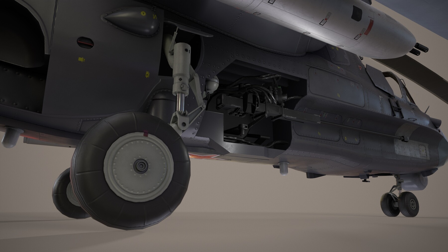 ArtStation - Kamov Ka-52 "Alligator" Dark | Game Assets